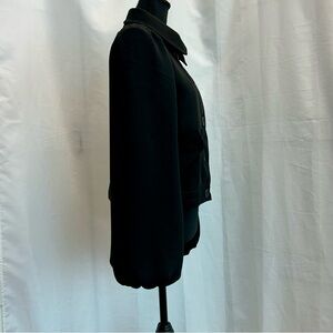 Max Studio | Jackets & Coats | Max Studio Black Button Down Balloon ...